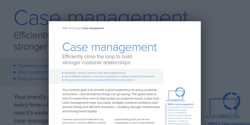 An Insight into SMG's Case Management Solution – SMG