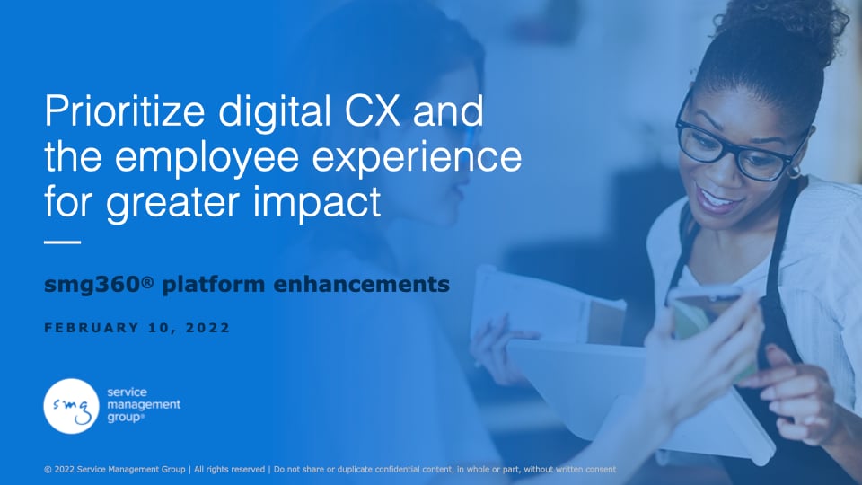 Market-driven digital + EX platform innovations to drive results – SMG